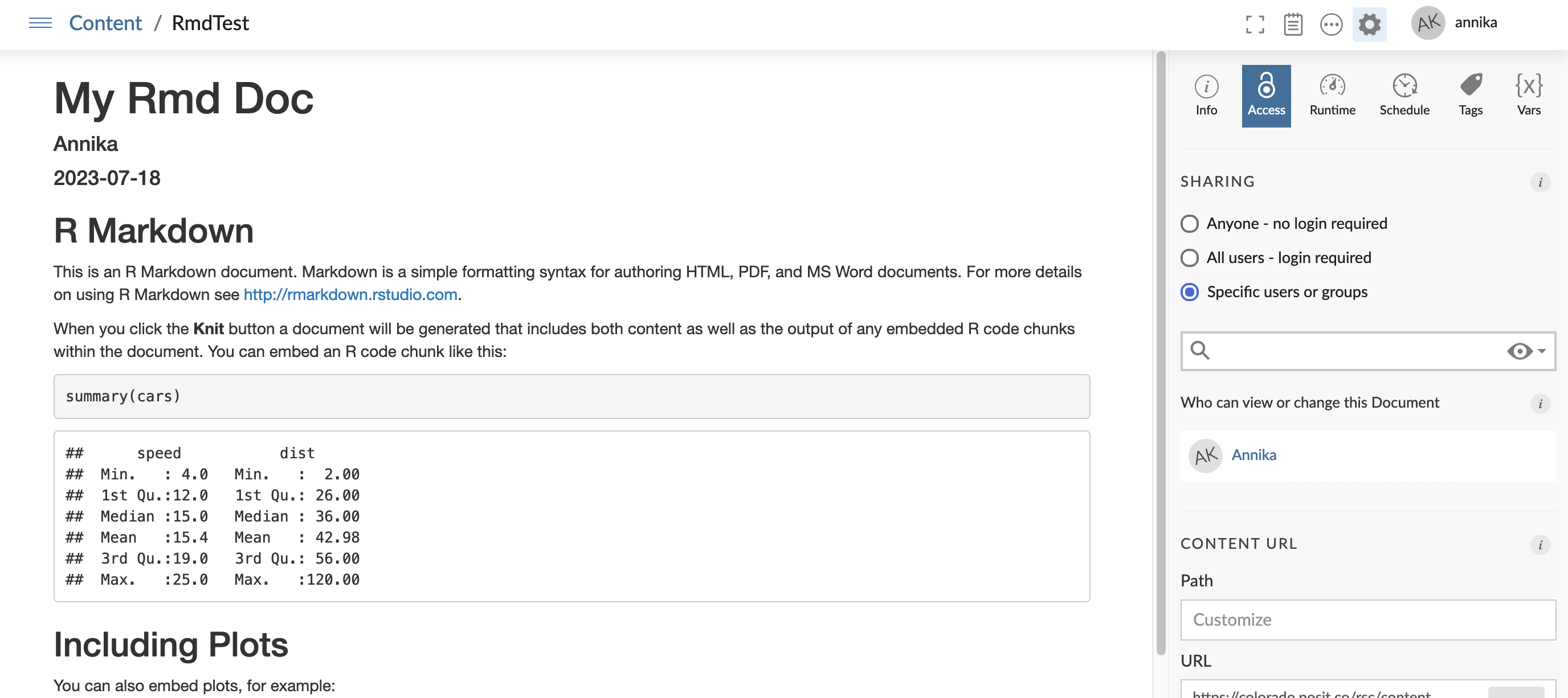 Posit Connect Documentation Version 2023 10 0 Publishing From The